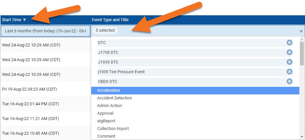 DTC Codes - Fault Codes in OneView