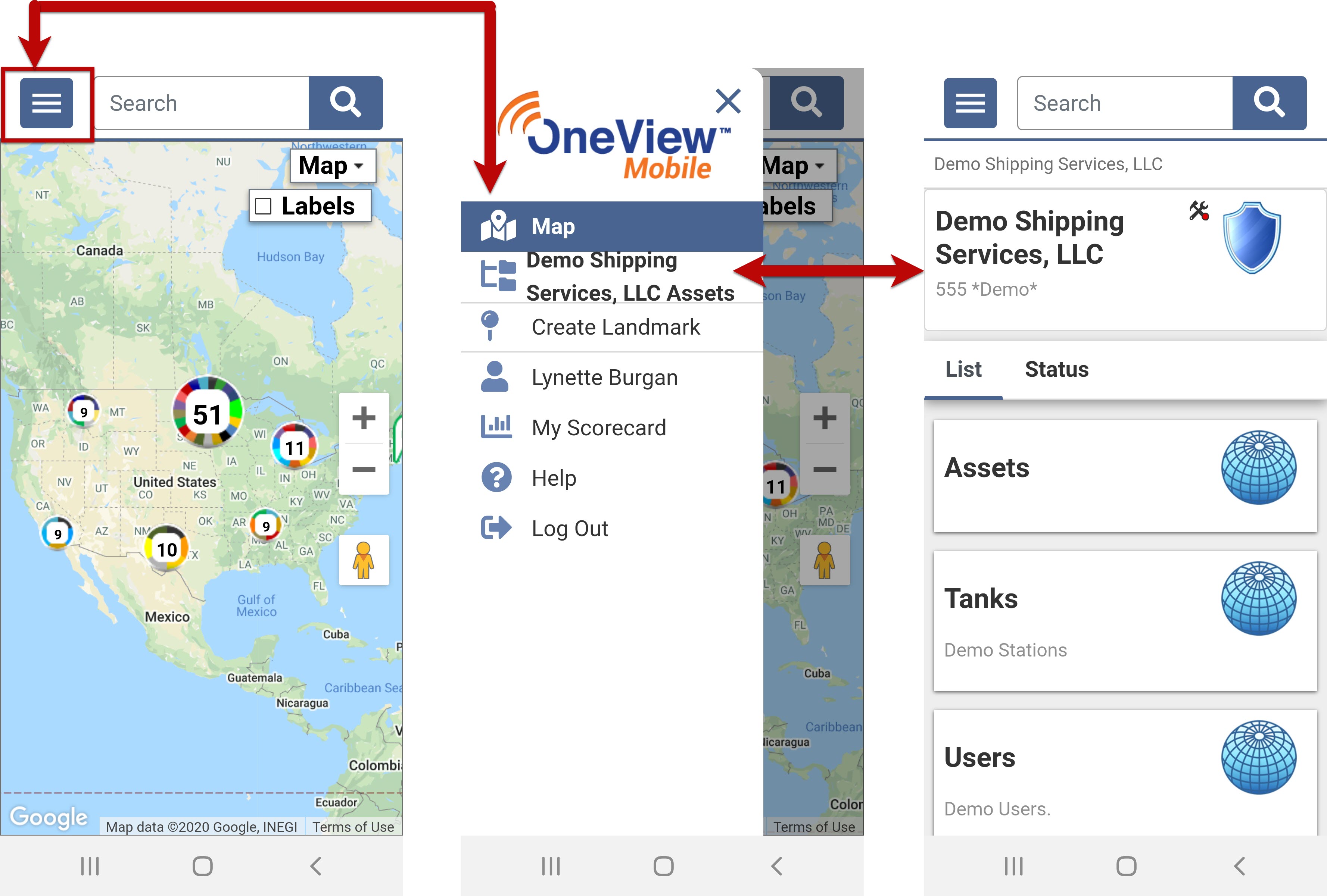 New Design for OneView Mobile