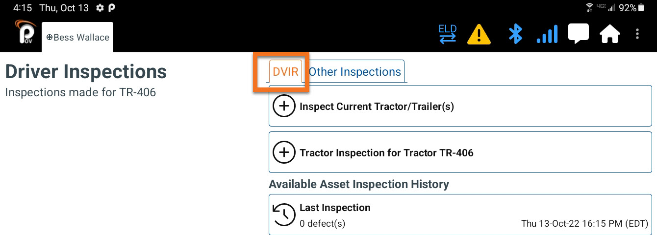 Multiple Inspections in POV