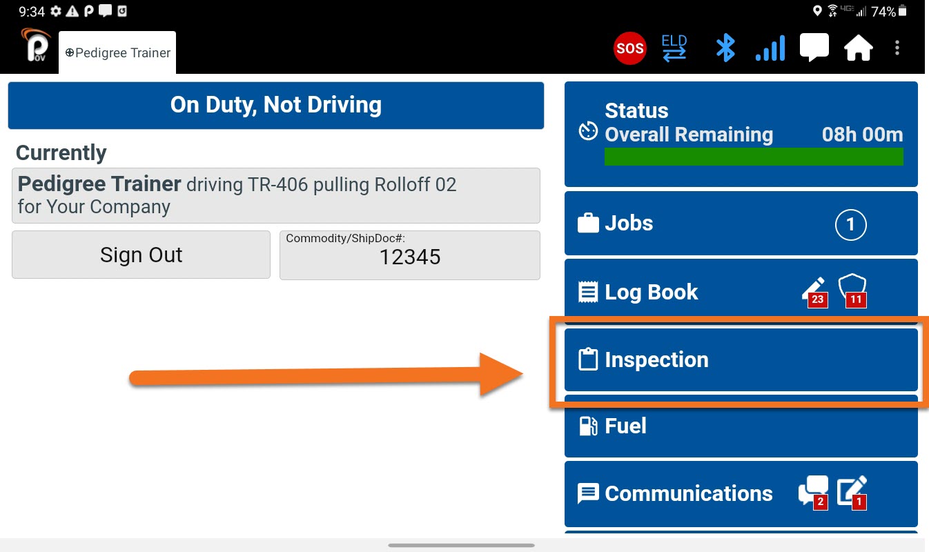 Multiple Inspections in POV