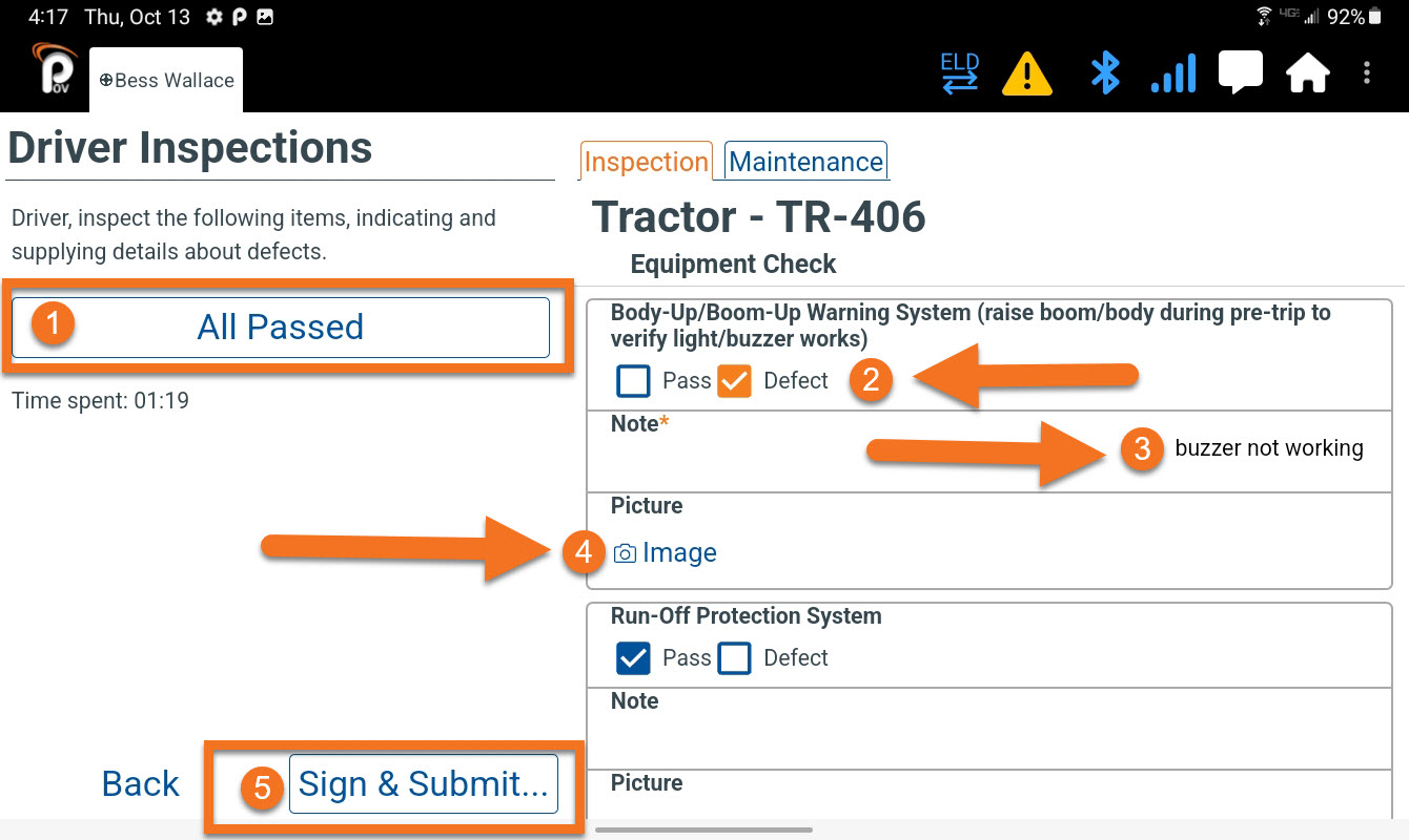 Multiple Inspections in POV