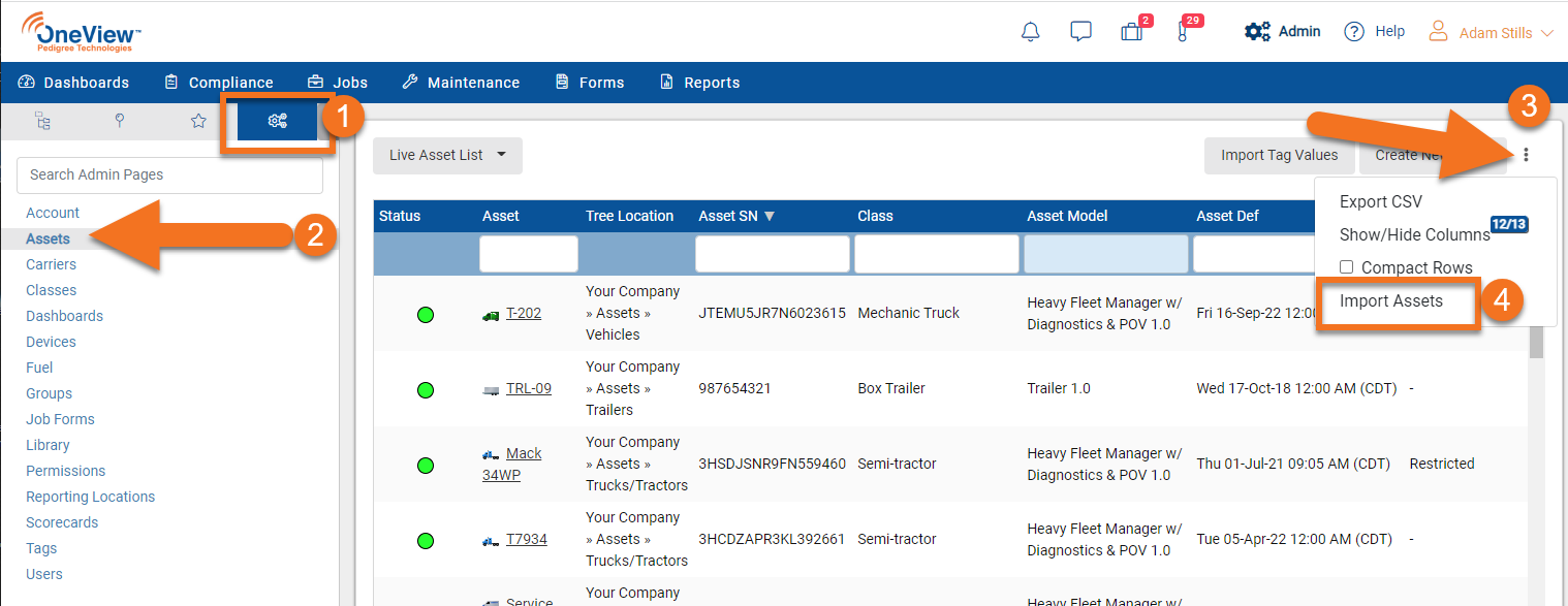 Import Assets