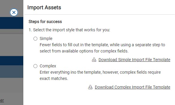 Import Assets