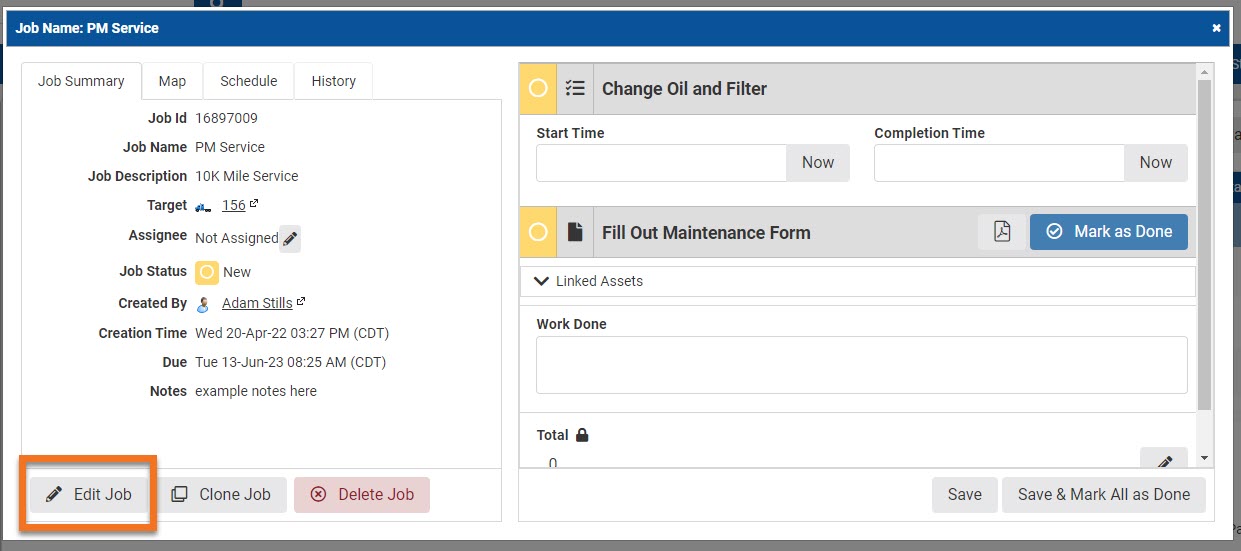 How to Edit a Maintenance Ticket