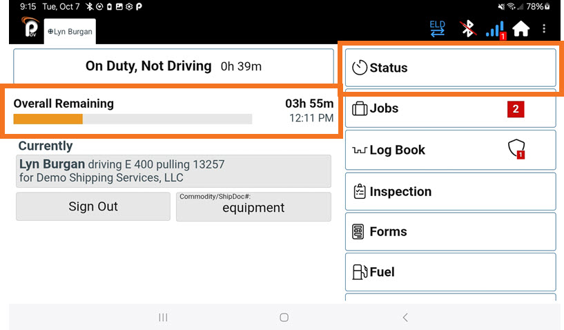 Split Sleeper Berth in ELD
