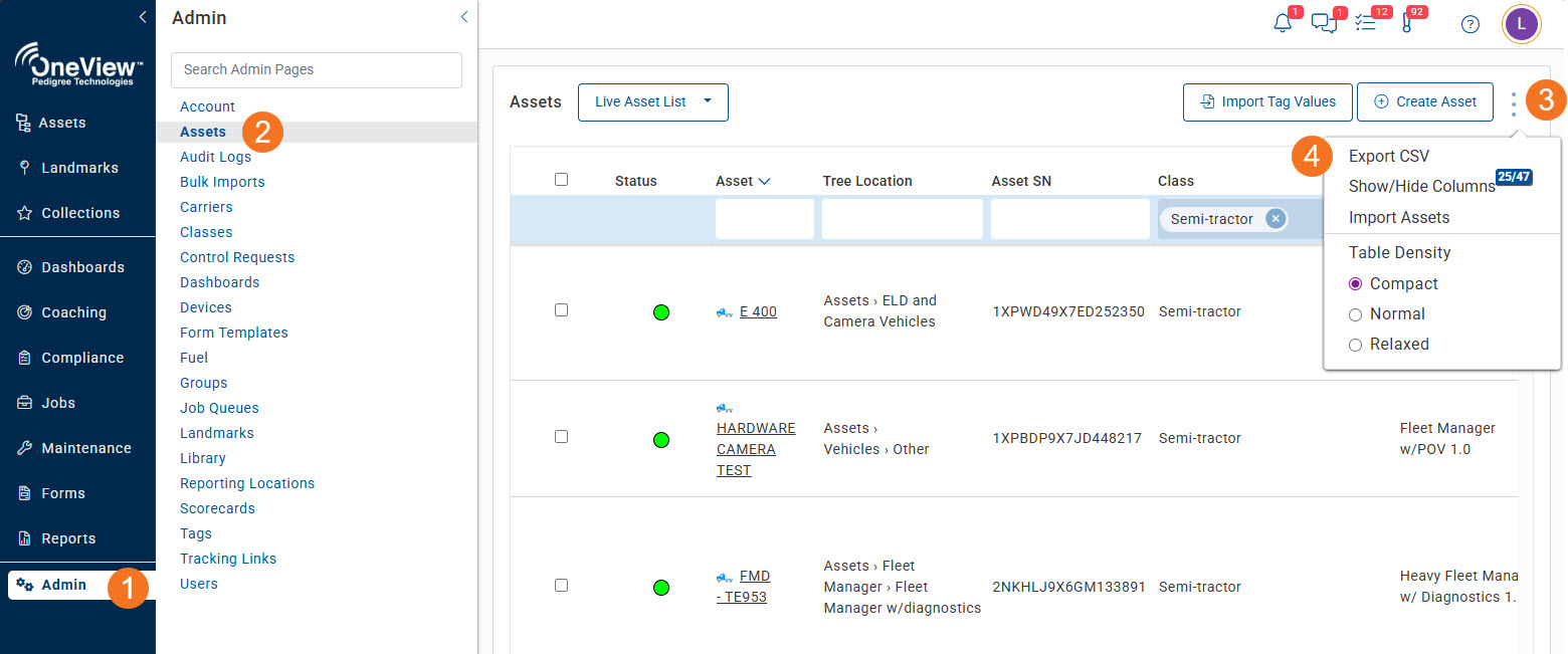 How to Download a List of Assets